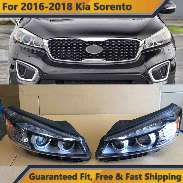 HEADLIGHT ASSEMBLY FOR 2016 2017 2018 Kia Sorento Left Right 2pcs LED ...