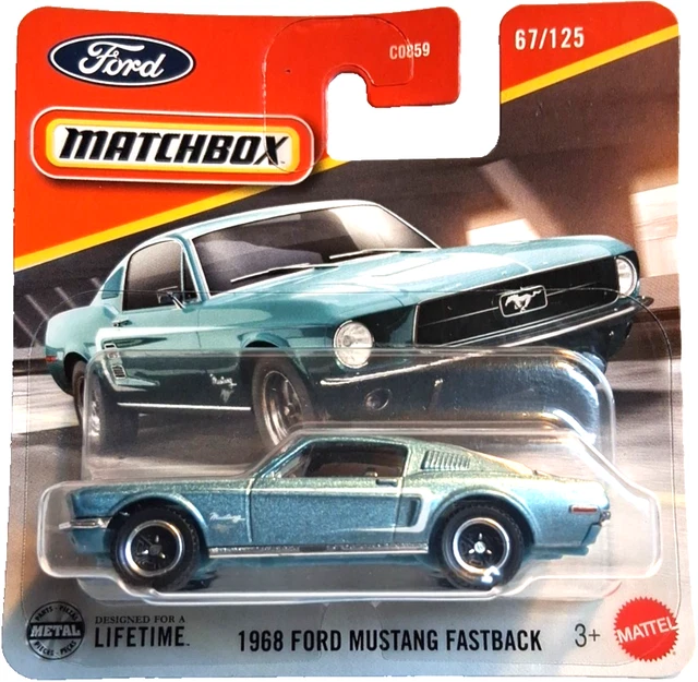 MATCHBOX 🏁 SUPERFAST 2025 🏁 1968 Ford Mustang Fastback #67/125 Neuf ...