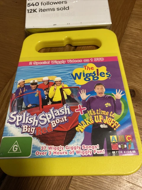 THE WIGGLES SPLASH Big Red Boat & It’s Time To Wake Up Geoff Dvd Region ...