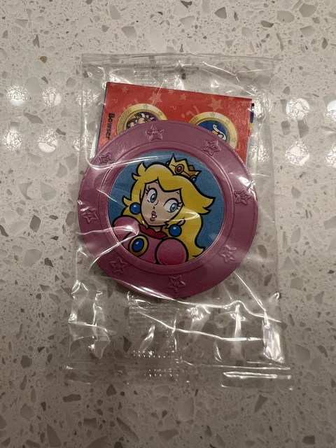 WONDER BALL SUPER Mario Series 2 Rare Pink Princess Peach Coin Unopened ...