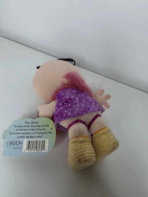 CARLTON CARDS BUBBLEGUM Party Animal - Plush Doll £12.94 - PicClick UK