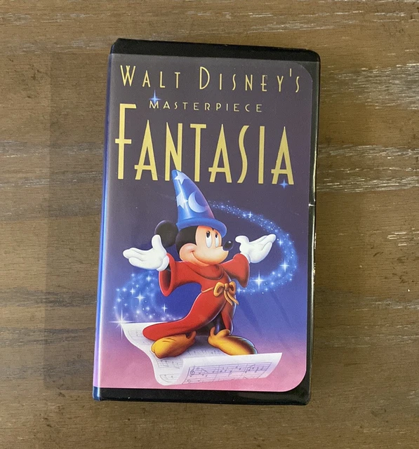 1991 ORIGINAL WALT Disney's Masterpiece "Fantasia" VHS Tape £6.29 ...