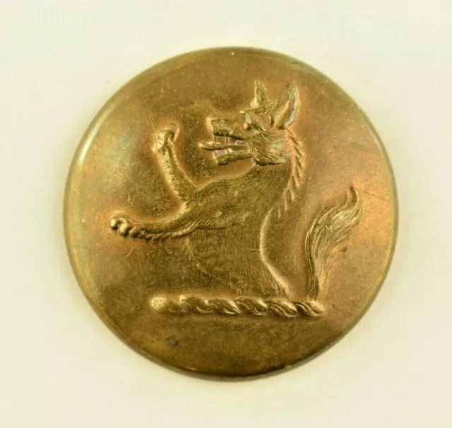 1810s 60s Livery Wolf Rampant Uniform Button Original F4at £96 28