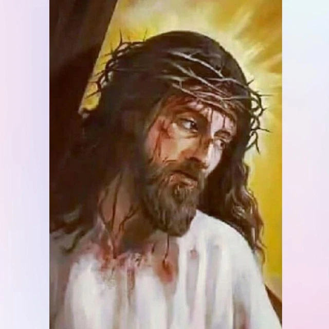 DIAMOND PAINTING-HOLY LIGHT Behind the Wounded Jesus $24.30 - PicClick AU