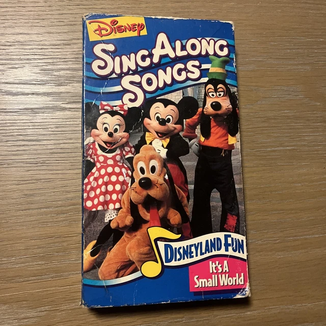 Disney Sing Along Songs Vhs Tape Disneyland Fun Volume Seven Video