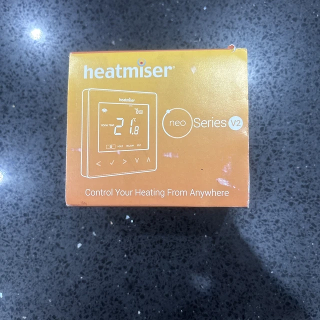 HEATMISER NEO SERIES neoStat v2 3A Max Thermostat - Glacier White - Brand New £47.52 - PicClick UK