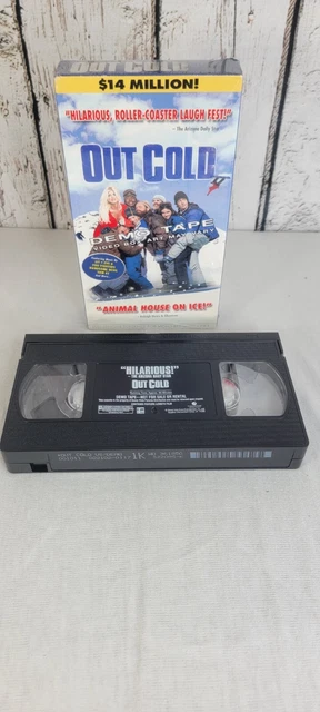 OUT COLD VHS Movie Very Rare Promo/Screener/Demo copy (used in shrink ...