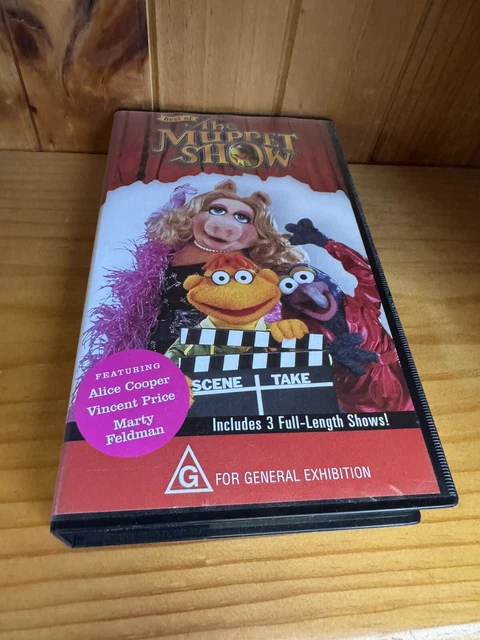 BEST OF THE Muppet Show Featuring Alice Cooper, Vincent Price Vol 1 Vhs ...