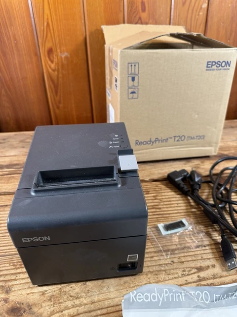 EPSON TM-T20 M249A Compact Thermal POS Receipt Printer USB - Open Box ...