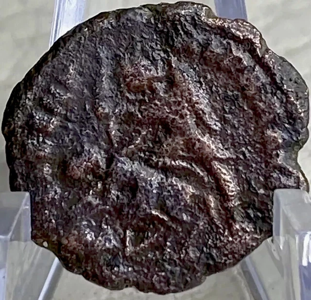 ANCIENT ROMAN COIN 353-354 AD Emperor Constantius II Soldier Spearing ...