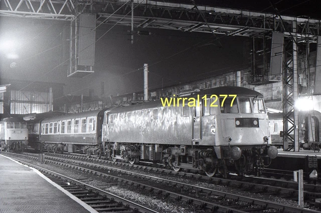 ORIGINAL RAILWAY PHOTOGRAPHIC negative Class 81 81016 at Carlisle £3.50 ...