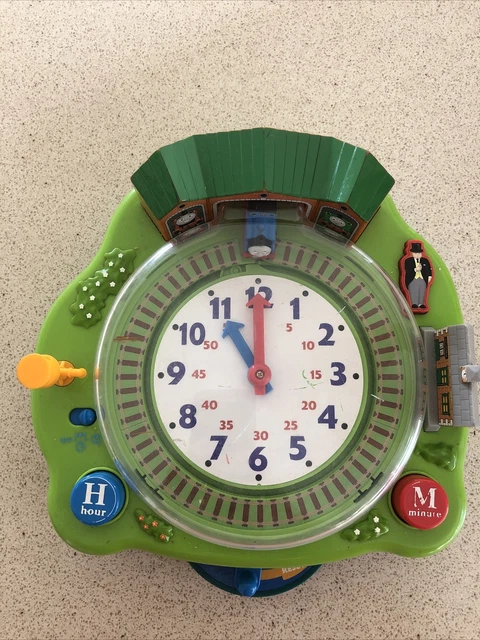 THOMAS THE TANK Engine & Friends Tell The Time Clock Musical Toy 2005 ...