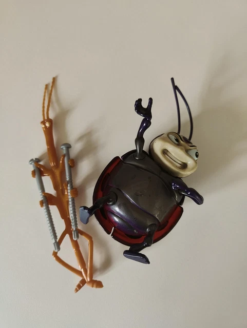 MATTEL DISNEY PIXAR Bugs Life Frances Ladybug and Slim Stick Insect £8. ...