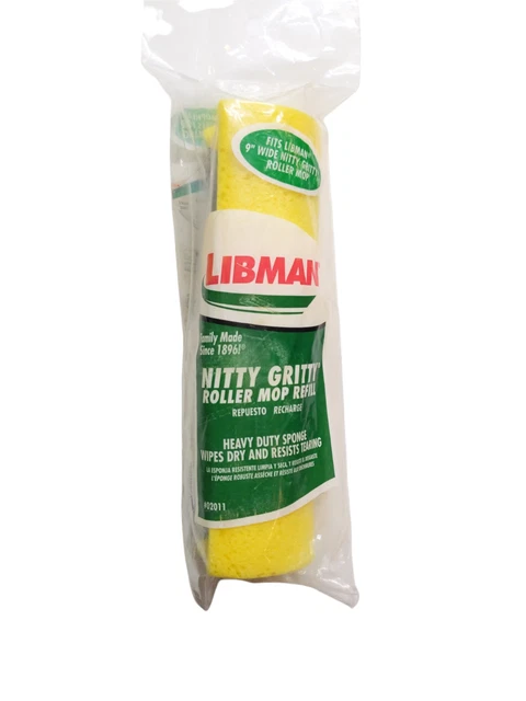 LIBMAN NITTY GRITTY Roller Mop Refill,No 02011, The Libman Company $8. ...