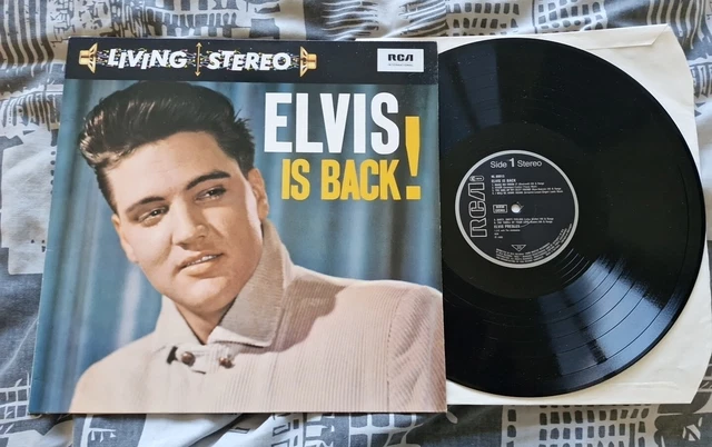 ELVIS PRESLEY LP Rare Elvis Is Back Superb Near Mint EUR 18,69 ...