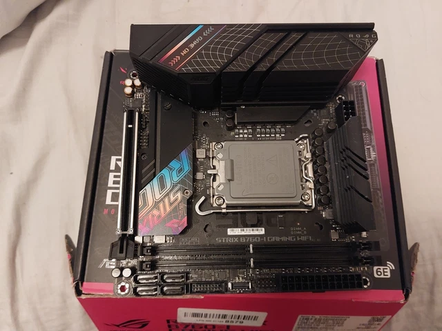 ASUS ROG STRIX B760-I Gaming WiFi LGA 1700 Mini-ITX Intel Motherboard £ ...