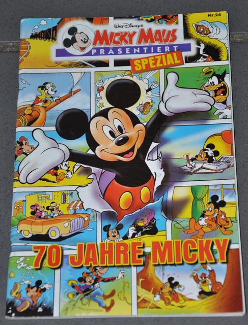 MICKY MAUS PRÄSENTIERT Nr. 24: 70 Jahre Micky , Top Zustand (0-1) EUR 2,99 - PicClick IT