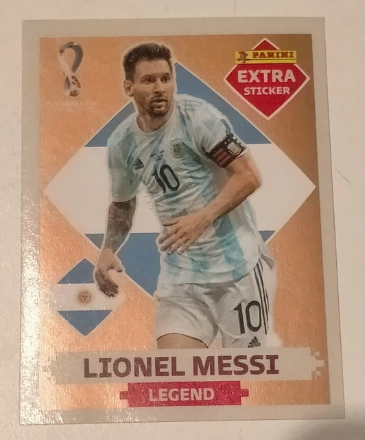 LIONEL MESSI EXTRA Sticker Bronzo Calciatori Panini Qatar 2022 £12.91 ...