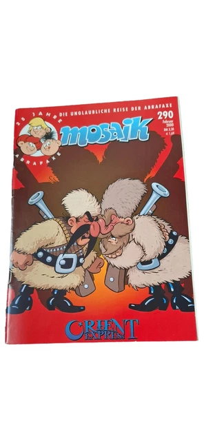 MOSAIK COMIC 291 Abrafaxe Orient Express Abenteuer Taschenbuch Deutsch ...