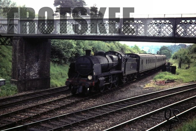 35MM SLIDE BR British Railways Steam Loco 31834 Class N Groombridge ...