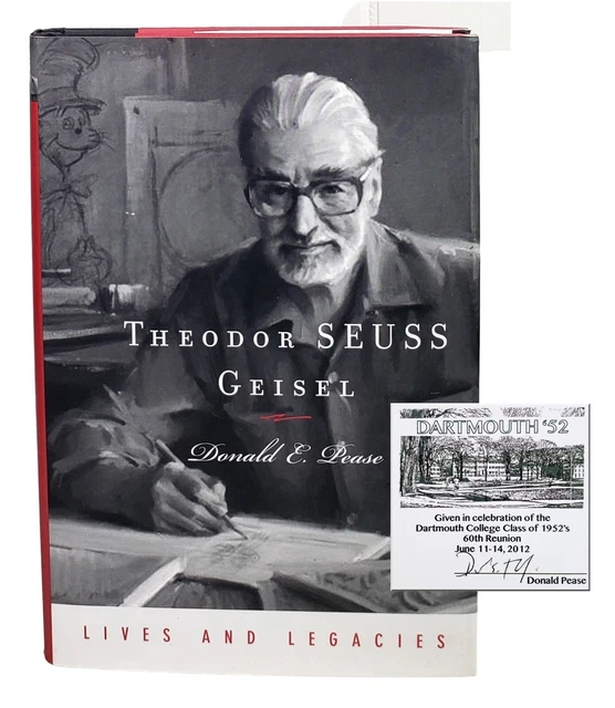 THEODOR SEUSS GEISEL SIGNED biography of Dr. Seuss - Donald E. Pease ...