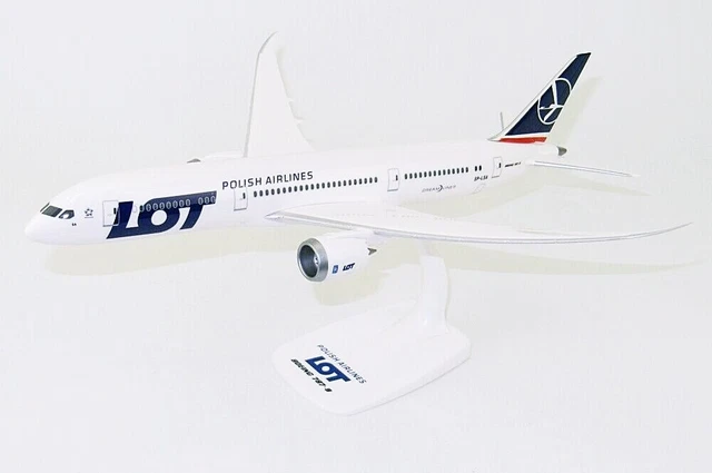 LOT - POLISH Airlines Scale 1-200 model Boeing B787-900 SP-LSA Flugzeug ...