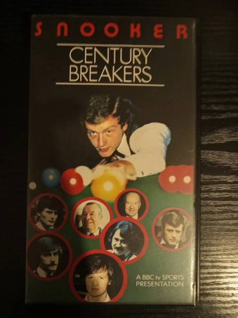 SNOOKER CENTURY BREAKERS Bbc Vhs Rare Not Dvd £9.99 - PicClick UK