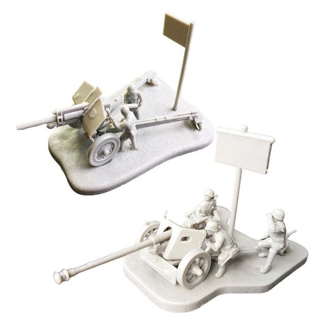 ANTITANK ARTILLERY MODEL 1/72 Scale M1938 Educational Model Artillery ...