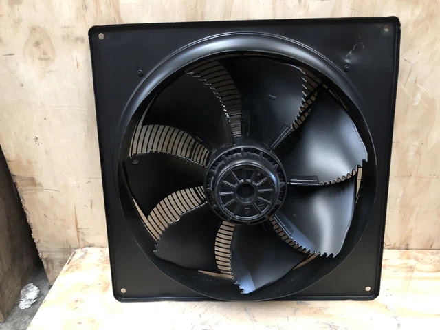 SYSTEMAIR FAN 0.60KW Single-Phase Industrial Extractor Plate Fan Spray ...