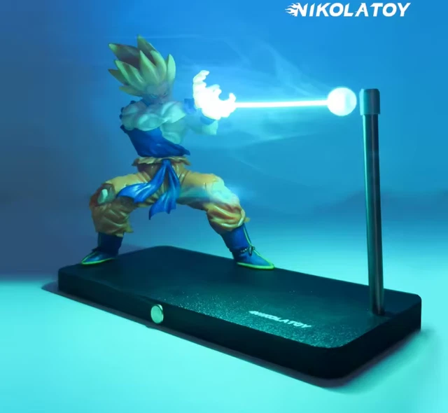 DRAGON BALL GOKU Kamehameha LED Night Light Anime Lamp Toy Gift for ...