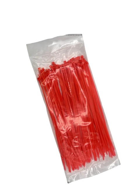 CABLE TIES - Pink - 2.5mm x 200mm Long - Pack of 100 $4.55 - PicClick AU