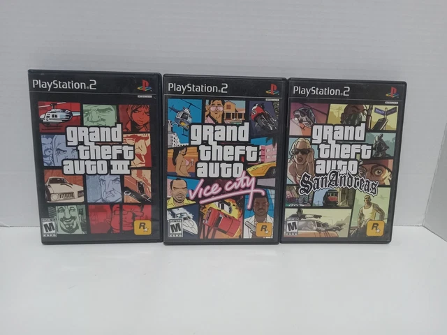 GRAND THEFT AUTO Trilogy (PS2) EUR 34,24 - PicClick FR