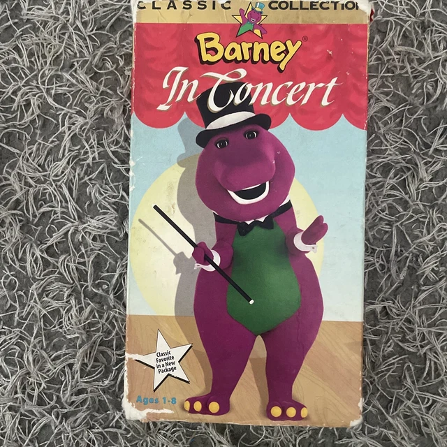 Barney Barney In Concert Vhs Classic Collection 1991 12 67