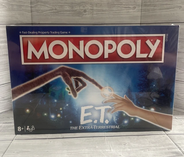 ET MONOPOLY BOARD Game The Extra-Terrestrial Hasbro New Sealed Official ...
