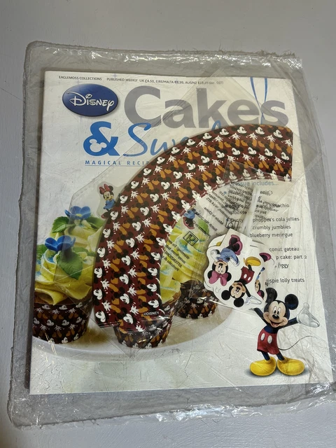 DISNEY CAKES & Sweets Magazine Minnie Mickey Mouse Recipe Baking Cake ...