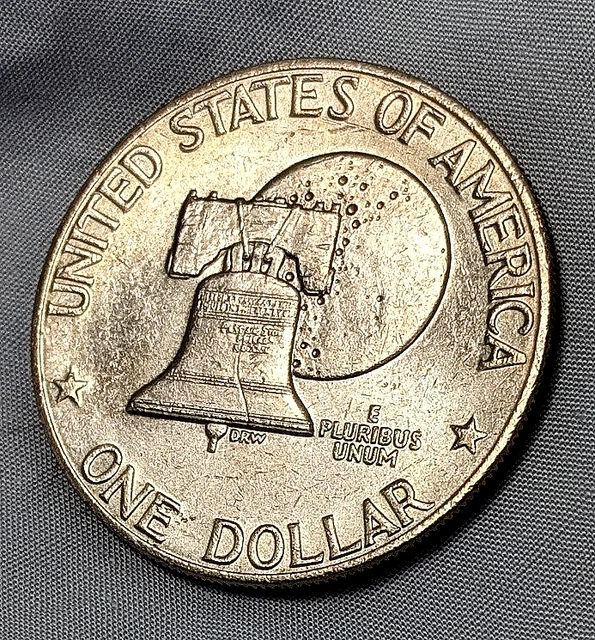 1976 1776 USA Silver Dollar Coin One Liberty Bell Americana Bi ...