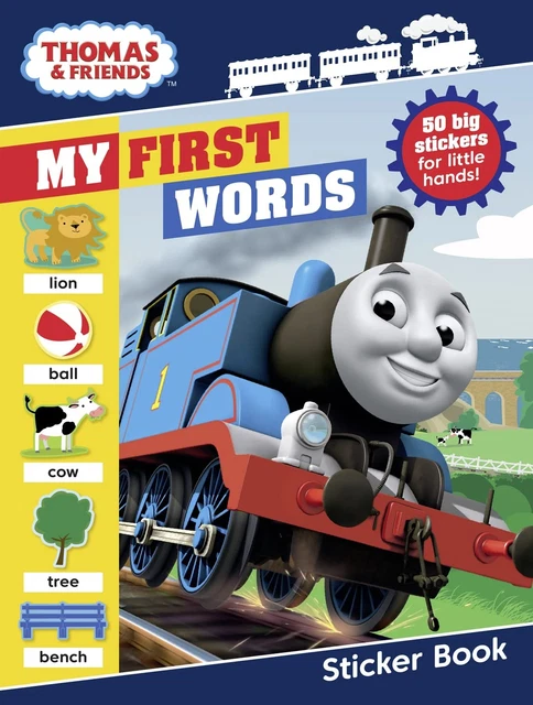 THOMAS & FRIENDS: My First Words Sticker Book £6.65 - PicClick UK