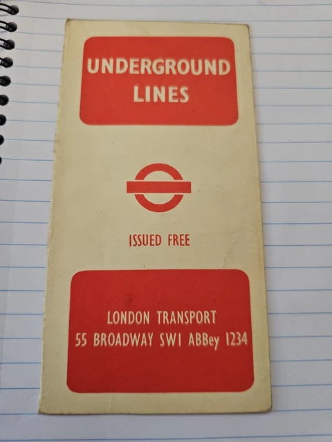 LONDON UNDERGROUND Tube Map 1945 ? £32.69 - PicClick UK