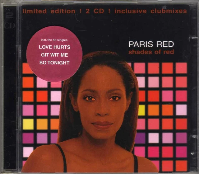 PARIS RED - Shades Of Red (Limited Edition 2 CD) - 1997 - Pop RnB House ...