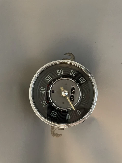 VW CLASSIC OVAL Beetle VDO Speedo Speedometer (1/54-7/60) Dated 10/56 £ ...