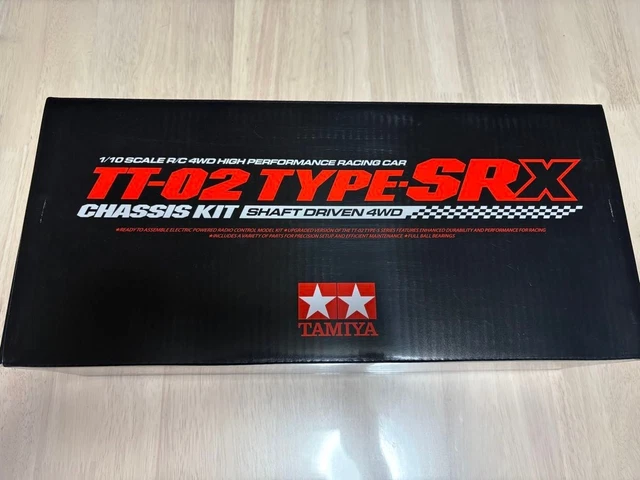 TAMIYA TT-02 TYPE-SRX 1/10 RC Car Chassis Kit Unassembled High ...