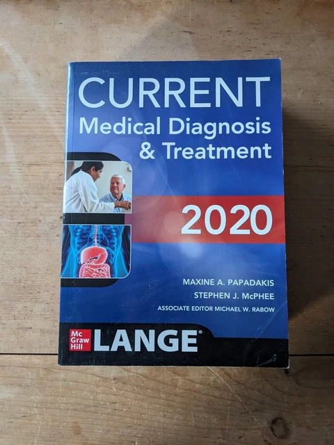 CURRENT MEDICAL DIAGNOSIS and Treatment 2024 £39.38 - PicClick UK