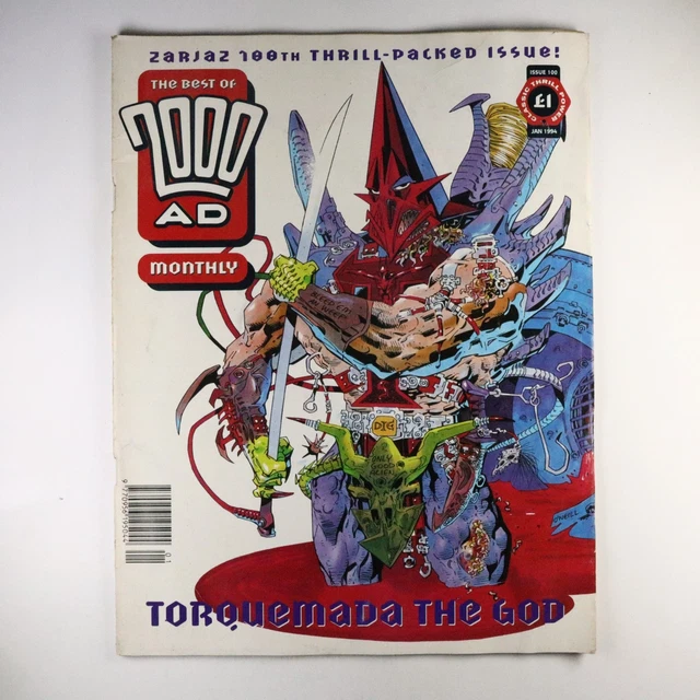 2000AD JUDGE DREDD issue 100 1994 Magazine Comic EUR 2,51 - PicClick IT