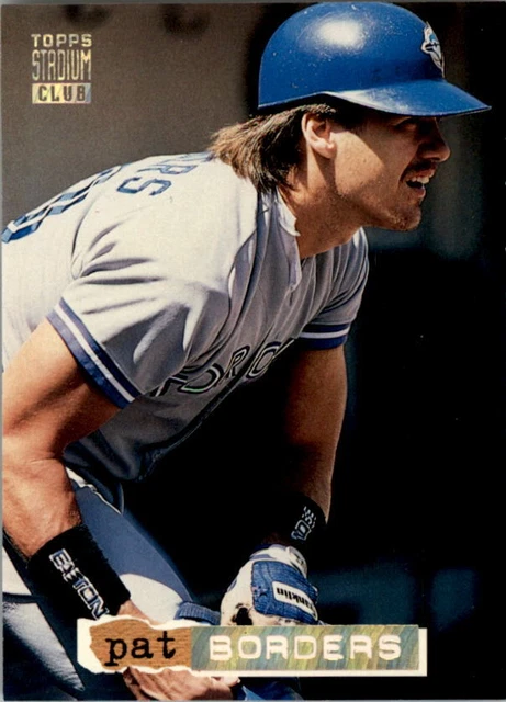 1994 (BLUE JAYS) Stadium Club arc-en-ciel doré #305 Pat Borders EUR 1 ...