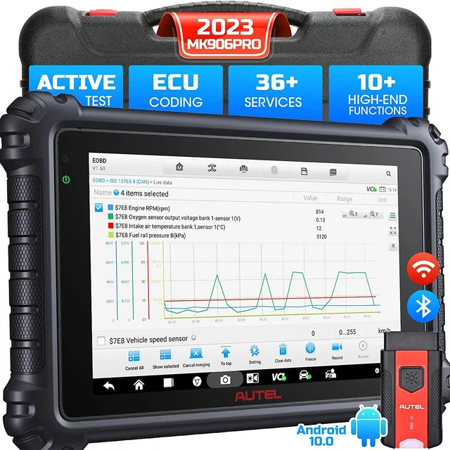 AUTEL MAXISYS MK906 PRO Outil Diagnostic OBD Scanner Tous Système ECU ...