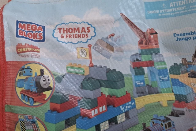 THOMAS TANK Engine & Friends Mega Blocks Railway Set £13.20 - PicClick UK