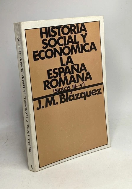 HISTORIA SOCIAL Y económica de la España Romana: Segunda parte. Siglos EUR 14,00 - PicClick FR