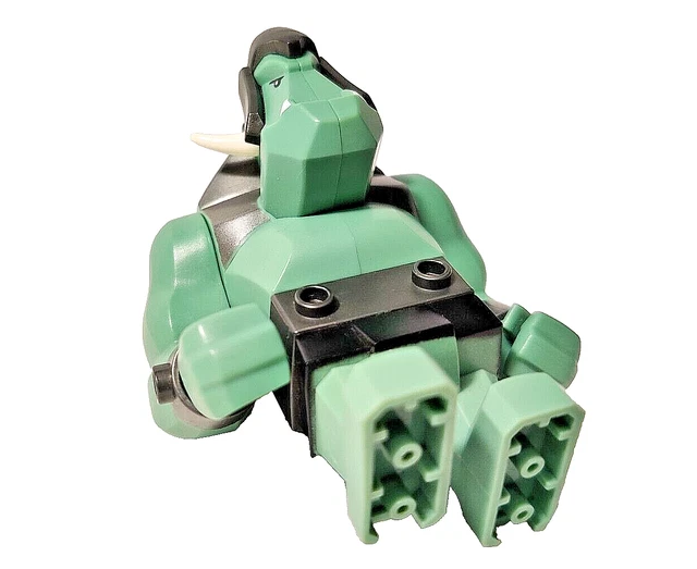 LEGO CASTLE FANTASY 7038 Troll cas364 (Pearl Armor, 5 White Horns ...