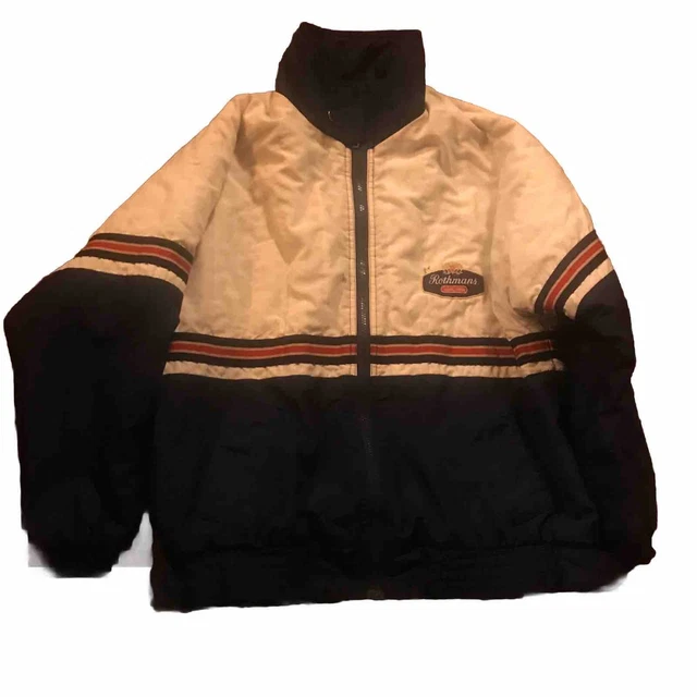 ROTHMANS CIGARETTE JACKET , Small. 1980s £68.30 - PicClick UK