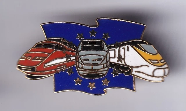 RARE PINS PIN'S .. Train Railways Sncf Locomotive Tgv Sud Nord Eurostar Or ~Fo EUR 6,29 ...